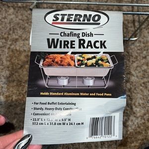 Kitchen | Sterno Chafing Dish Wire Rack Silver | Poshmark